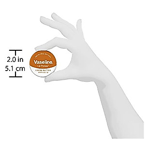 Vaseline Lip Therapy Lip Balm Tin, Cocoa Butter, 0.6 oz