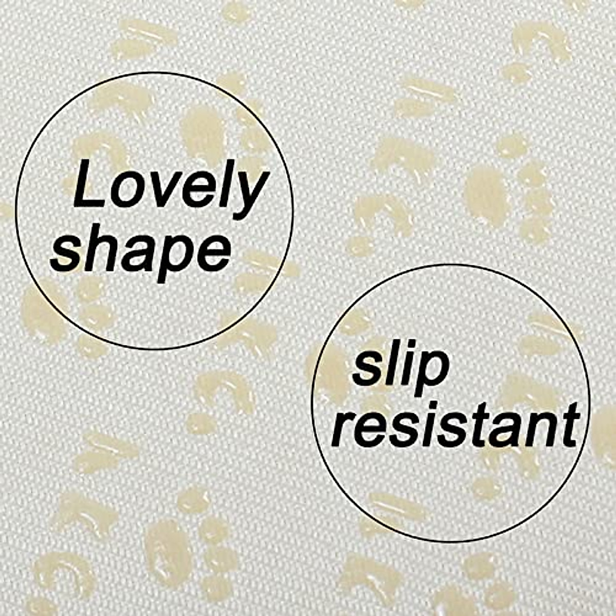 CHDN Memory Foam Seat Cushion Anti-Slip Cute Animal Cover Soft Round Stool Cushion Chair Pad Floor Mat 16 Inch (Deer)