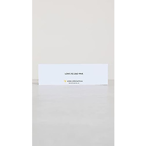 Kerri Rosenthal Women's Love Block of Love, Zig Zag Pink, One Size