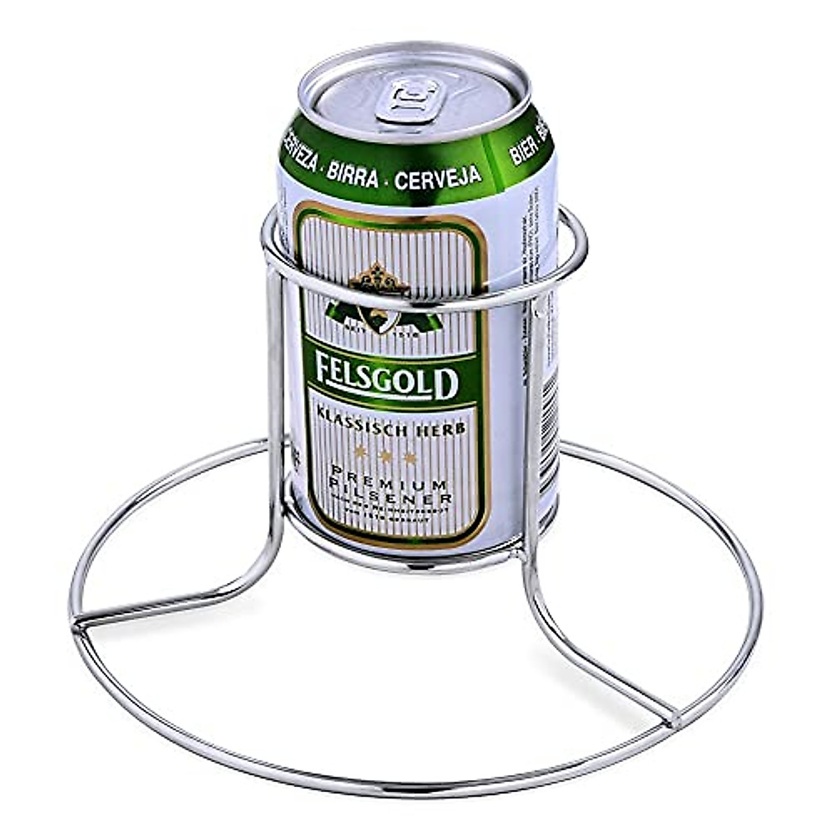 KAMaster Beer Can Chicken Holder for Grill and Smoker,More Higher to Holder - Beercan Chicken Rack Stainless Steel BBQ Roaster Rack for Grill Accessories Turkey Fryer Base Oven Rib Racks for Smoking