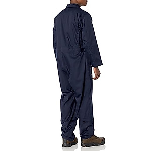 TRU-SPEC Men's 27-P Basic Flight Suit, Navy, Large Regular