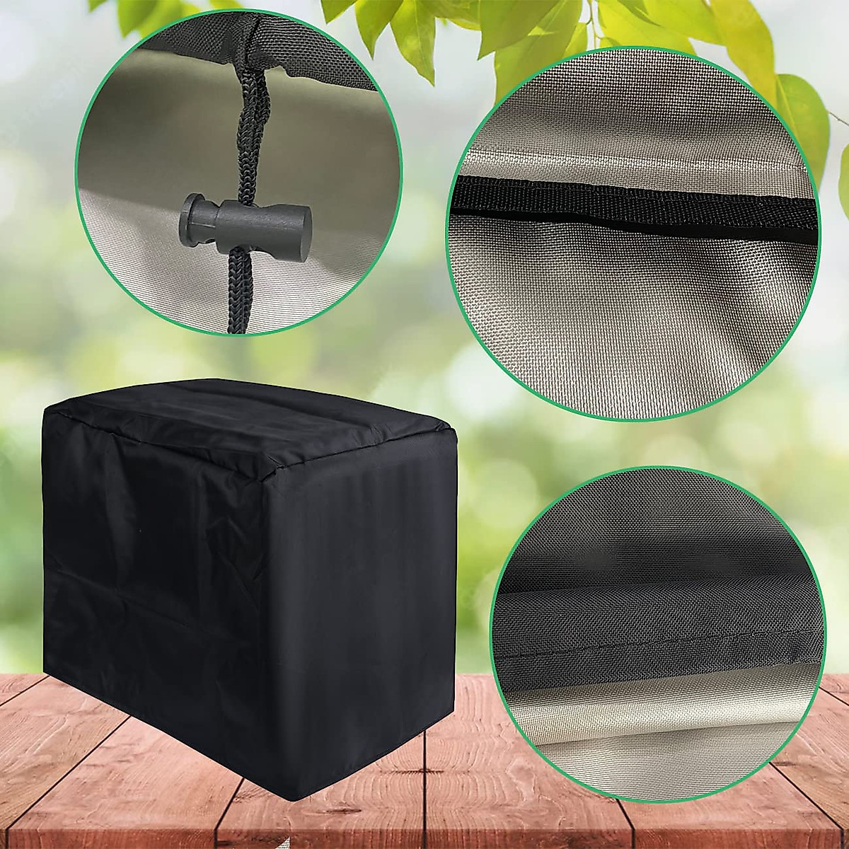 J&C Ice Maker Cover 420D Countertop Ice Machine Maker Cover Nugget Ice Maker Covers Portable Ice Maker Machine Cover Ice Makers Cover Portable Freezer Cover Ice Cube Maker Cover (No Ice Maker