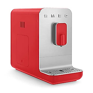 Smeg BCC01RDMUS Fully Automatic Coffee Machine, Red