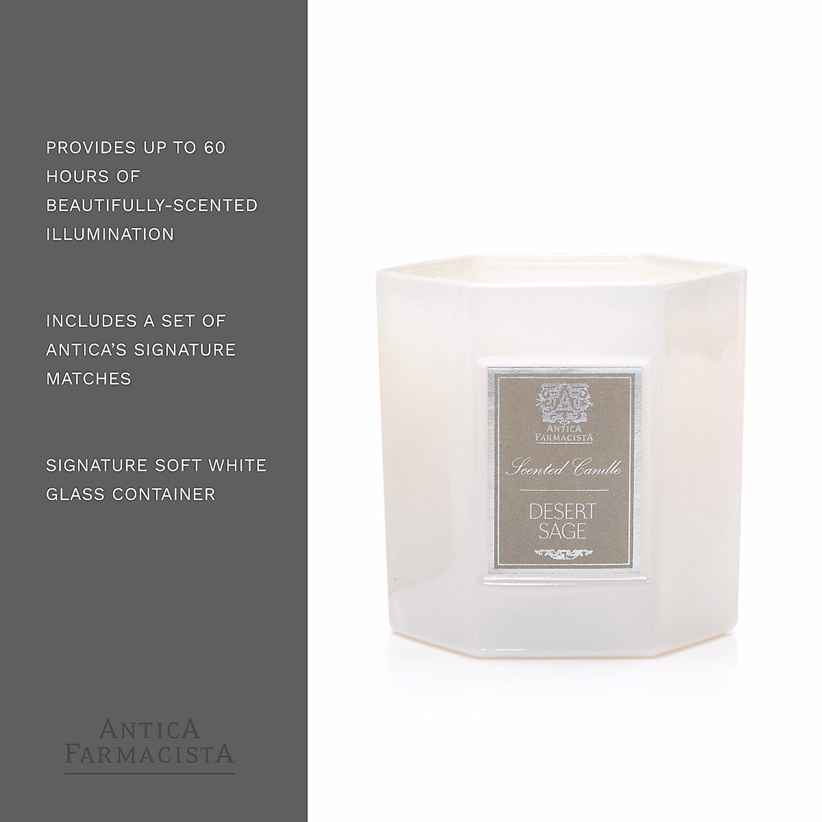 Antica Farmacista Candle Desert Sage, 9 Ounce