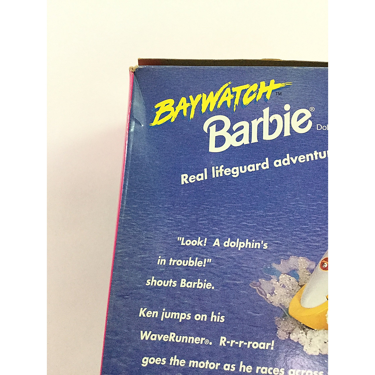 BAYWATCH BARBIE Doll with Dolphin & Accessories 1994