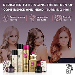 Root Touch Up Spray for Auburn Red Hair by Style Edit | Gray Hair Coverage and Temporary Auburn Red Hair Dye | 0.75 oz. Travel Size