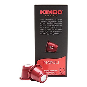 Kimbo Espresso Napoli Nespresso Capsules, 100% Arabica Coffee (Pack of 50 Capsules)