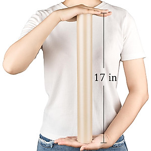 Jutieuo Off White Wrapping Paper Pearly-Lustre Solid Color Gift Wrapping Paper Roll for Wedding, Bridal shower, Baby Shower, Birthday, DIY Bouquet (17 Inches X 32.8 Feet)