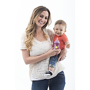 Joovy Boob PP Baby Bottle, Purpleness, 9 Ounce, 2 Count