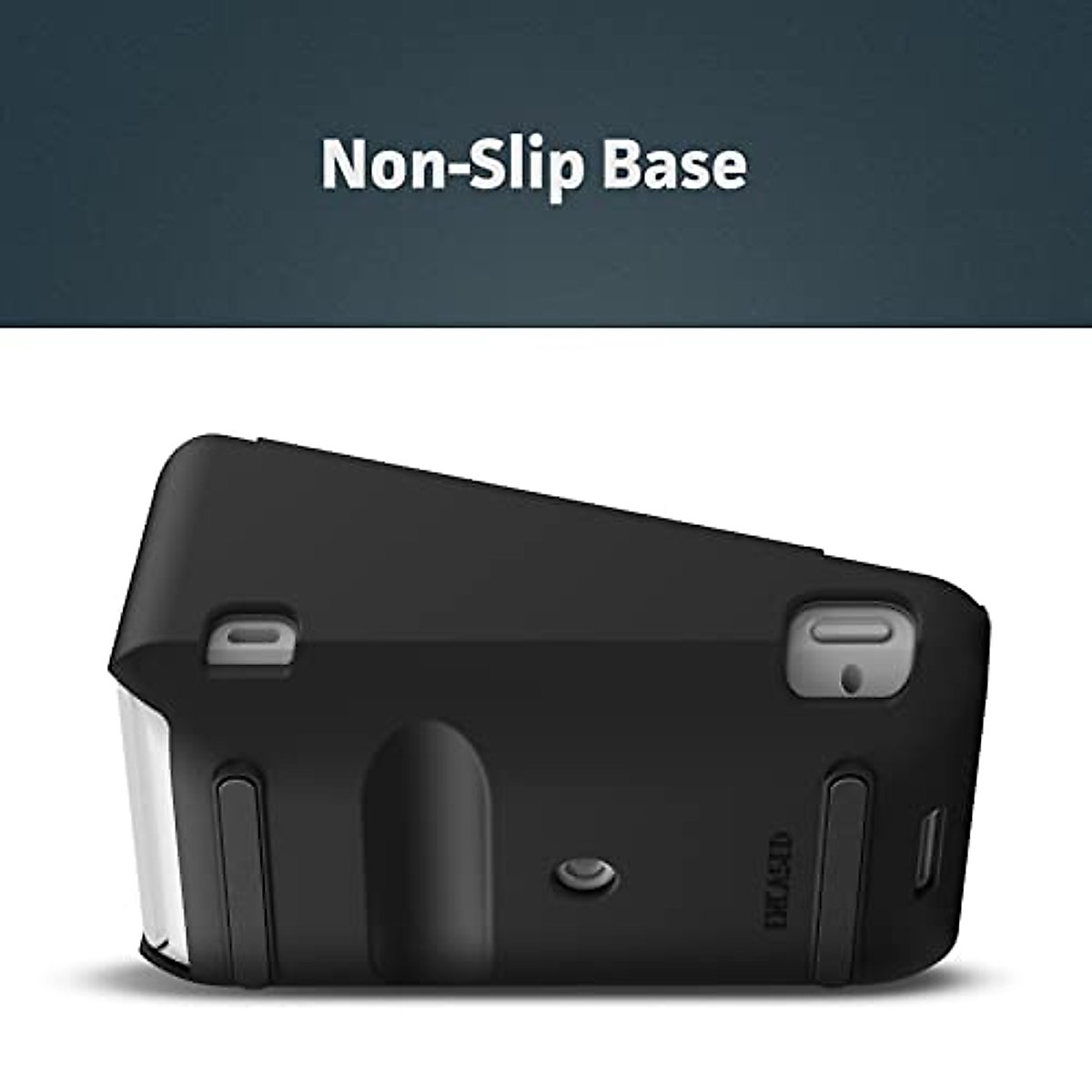 Protective Case and Screen Protector for Square Terminal Card Reader - Rubberized Hard Casing with Non-Slip Base and Tempered Glass (by Encased Products)