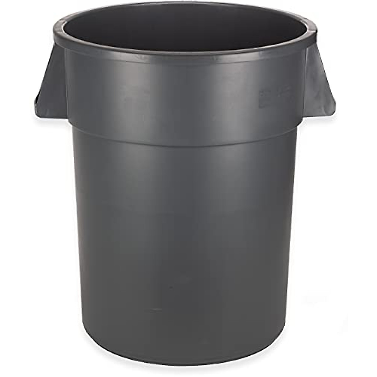 CFS 34105523 Bronco Round Waste Container Only, 55 Gallon, Gray