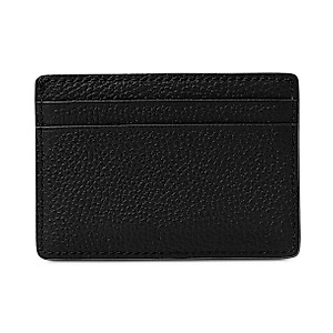 Michael Kors Women's Jet Set Card Holder, Black