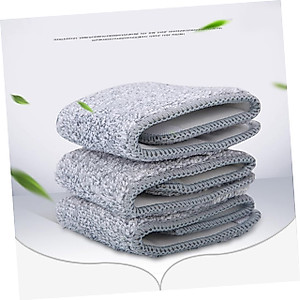 Hemoton 5Pcs Roller mop Head Microfiber mop Head mop Pads Refills Floor Cleaning Tool Foam mop Absorbent mop Head mop Replacement Heads Sponge mops Cleaning Utensils Absorb Water