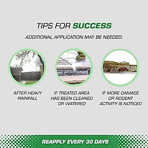 Tomcat Repellents Rodent Repellent Granules, For Outdoor Mouse and Rat Prevention, 2 lb.