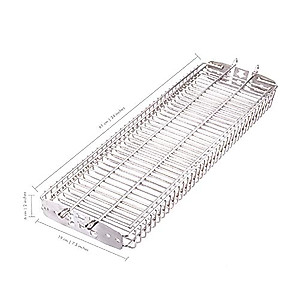 KANKA Grill XL Grill Basket. DOUBLE the size of regular baskets! 100% Stainless Steel