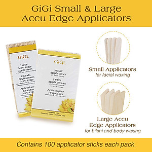 GiGi Small & Large Accu Edge Applicators 100 Ct Each, 200 Pack