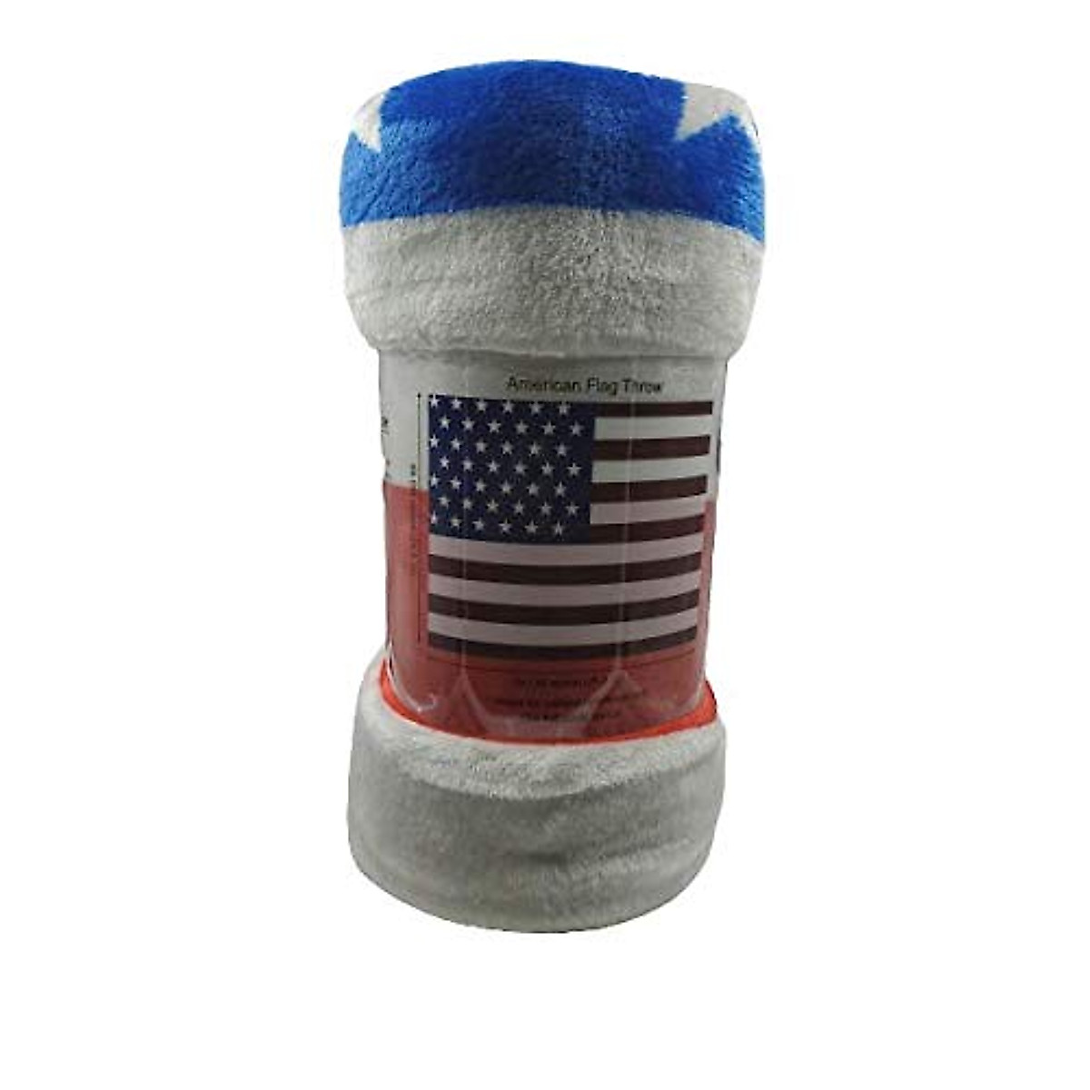 July 4th Stars & Stripes American Flag Ultra Lush Oversized Throw Blanket (50" x 70")