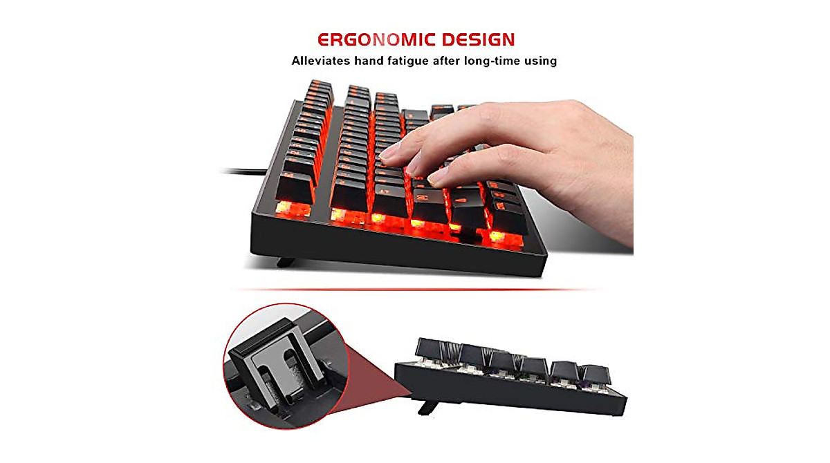 MK1 Mechanical Gaming Keyboard - Compact & Backlit