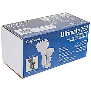 Caframo Ultimate 757 12V 2-Speed 7 inch Fan - Direct Wire Black