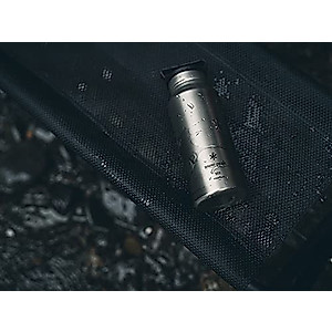 Snow Peak Ultra-Light Titanium Aurora Bottle, hiking, backpacking, taste free sports water bottle