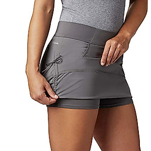 Columbia Women's Anytime Casual Skort, City Grey, Medium