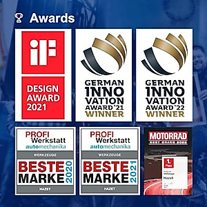 Hazet 2157-3 Pocket Knife with Aluminum Handle