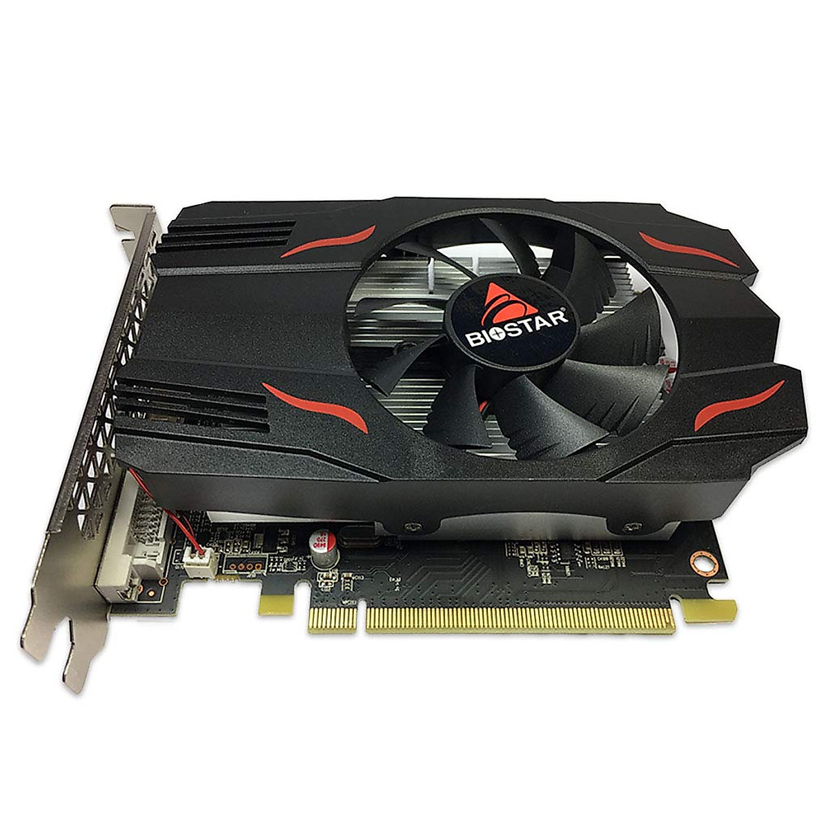 Biostar Radeon RX 550 4GB GDDR5 128-Bit DirectX 12 PCI Express 3.0 DVI-D Dual Link, HDMI, DisplayPort. Gaming Edition VA5515RF41-TBMRA-BS2