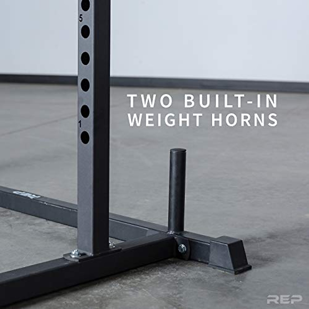 REP Short Power Rack – PR-1050 – with Dip Attachment