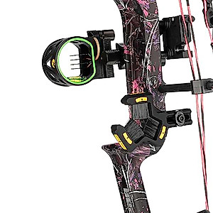 Bear Archery Legit Ready to Hunt Compound Bow Package for Adults & Youth, Right Hand, Muddy