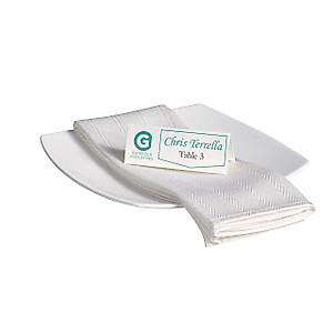 Avery Textured Place Cards, White, 1.43" x 3.75", 60 Pack (80504)