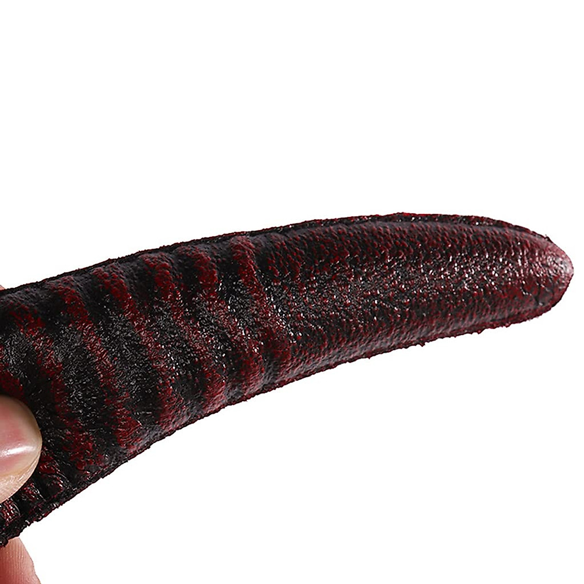 Gothic Halloween Cosplay Headwear Realistic Black Red Long Devils Horn Headband Carnival Party Bandana Hairband