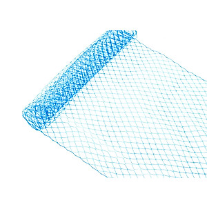 Russian Birdcage Veil Millinery Netting 10" Wide - Black - Sold by The Yard