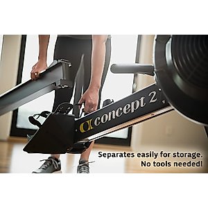 Concept2 Model D Upgraded New Rowing Machine Indoor Rowing Machine for Exercise Control Your Workout Intensity with PM5 Performance Monitor and Bundled with HogoR Cleaning Cloth