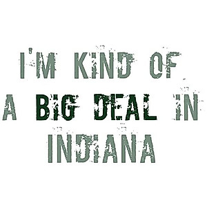 CafePress Big Deal In Indiana Mug Ceramic Coffee Mug, Tea Cup 11 oz