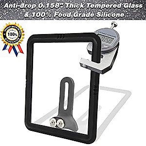 Auchq Tamagoyaki Pan Japanese Omelette Pan/Dishwasher Safe Cooking Pan with Glass Lid/Japanese Egg Pan Nonstick Coating (PFOA Free) / Omelet Pan Small Egg Frying Pan Spatula & Brush(PAN-A)