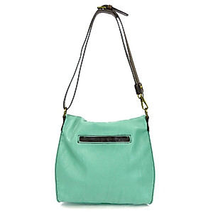 Chala Charming Teal Crossbody Bag With Flap Top and Zipper or Shoulder Handbag (Teal_ Westie)