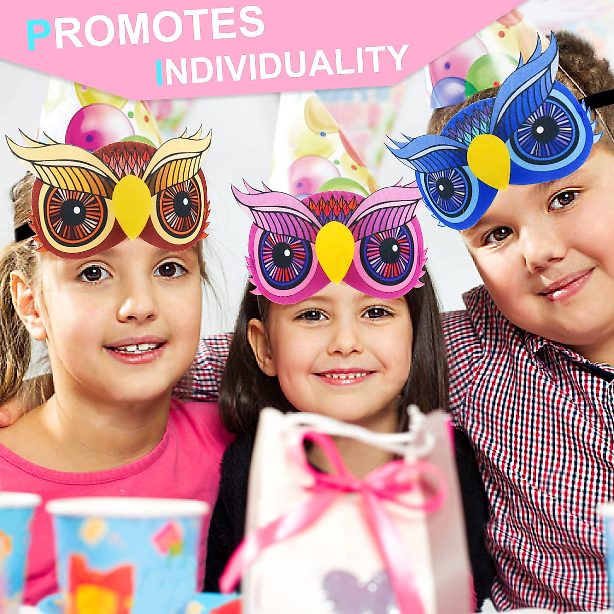 iROLEWIN Bird-Costume-Owl-Wings for Kids Eagle-Parrot Wings Costume as Boys Girls Party Gifts Play Dress Up with Headband Brown