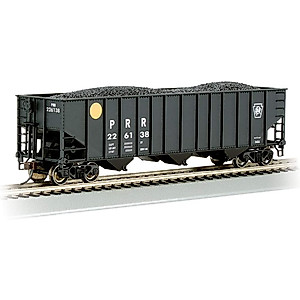 Bethlehem Steel 100-Ton Three-Bay Hopper - Pennsylvania - Yellow Ball #226136 - HO Scale