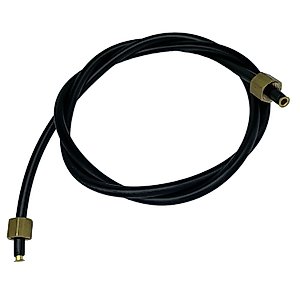 Sellerocity Kit Unloader Hose W/ 2 Nuts + Ferrule Combos 2 Inserts 24 Inches of 1/4 OD Tubing Compatible With Campbell Hausfeld ST117801AV, ST188820AV, ST188800AV