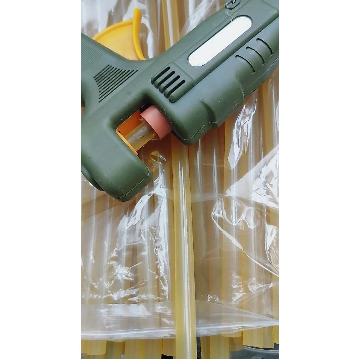 Othmro 10Pcs Hot Glue Sticks 9.8" Length 0.43" Dia Glue Sticks Bulk, Hot Glue Gun Refill Sticks, Hot Melt Adhesive Glue Stick All-Purpose Dual Temp Glue Sticks (Blue)