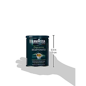 Lavazza Espresso Decaffeinated Ground Coffee, 8 oz