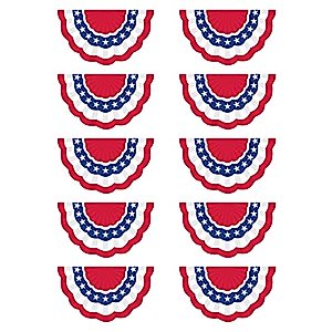 Teacher Created Resources Patriotic Bunting Accents (5895)