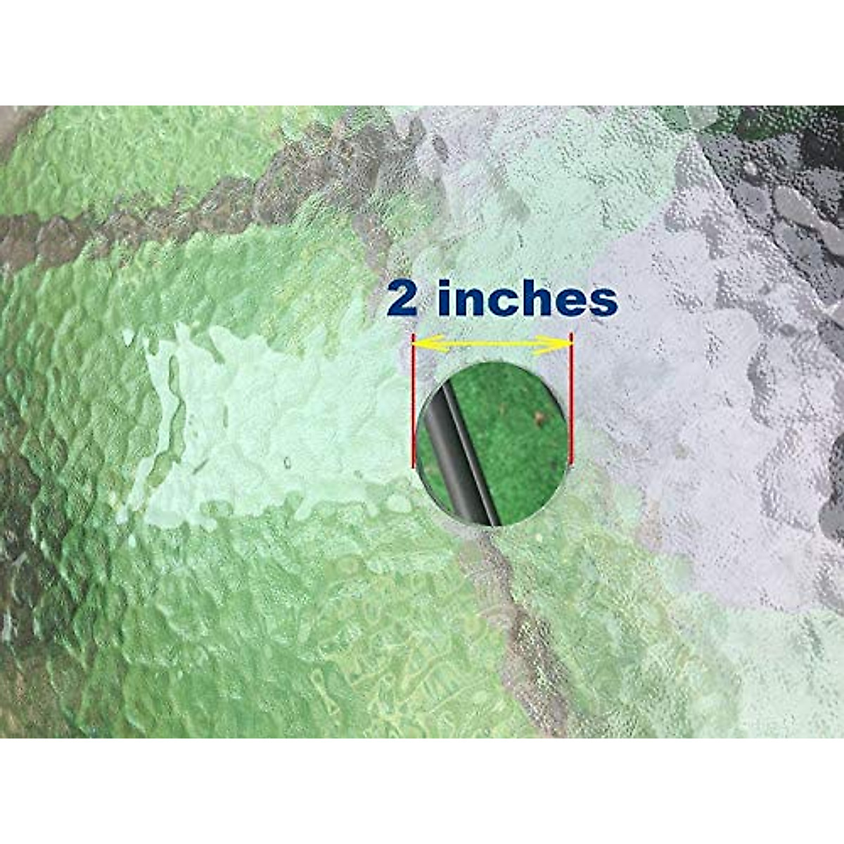 SUQ I OME 2 inch Outdoor Patio Thick Parasol Umbrella Hole Ring Plug and Cap Set, for Parasol Umbrella Table Hole Cover Insert(Brown)