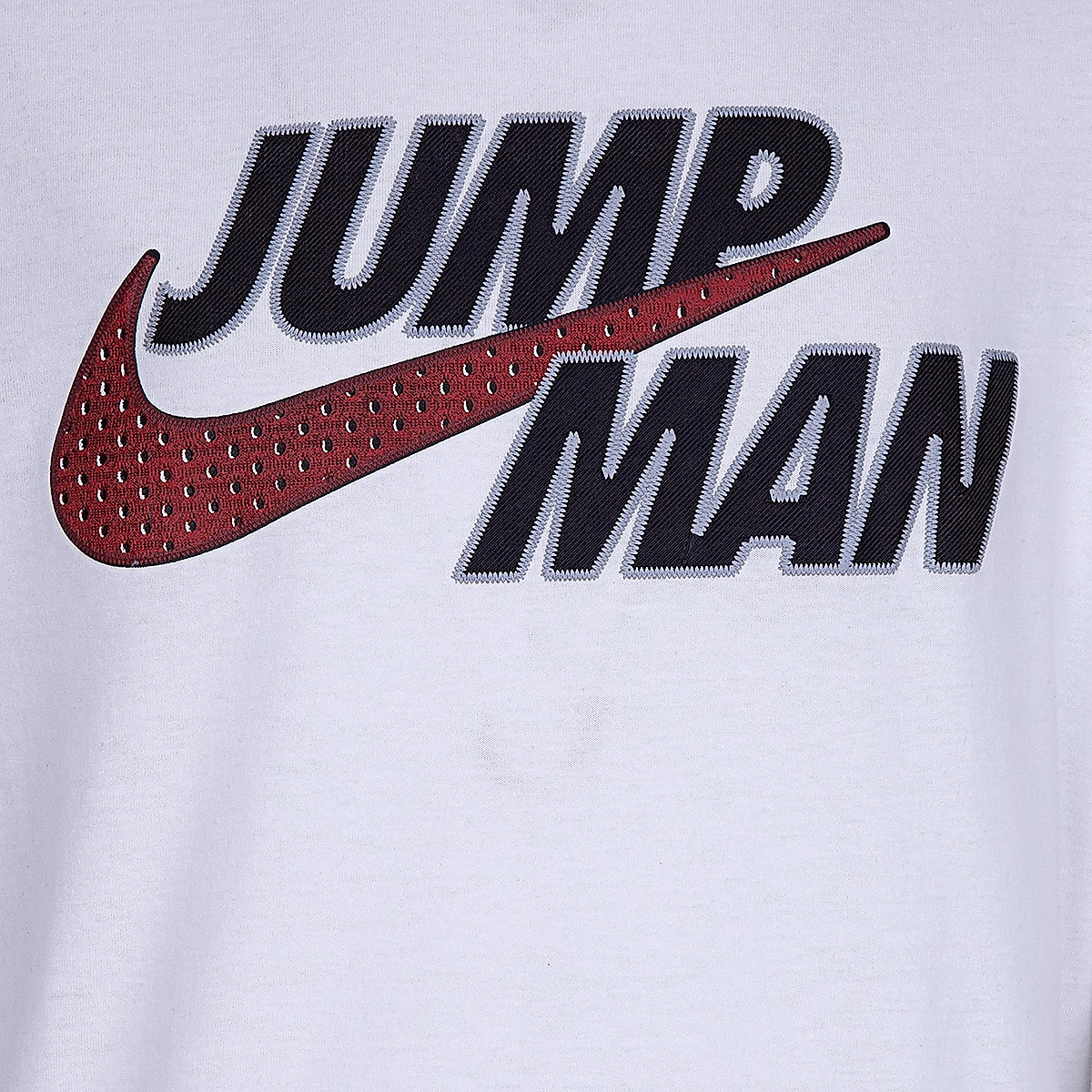 Jordan Boy's Jumpman Strong Tee (Big Kids) White XL (20 Big Kid)