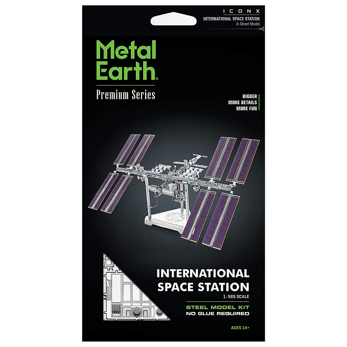 Metal Earth Premium Series International Space Station 3D Metal Model Kit Fascinations