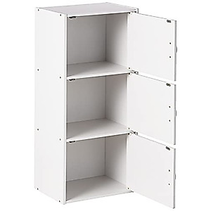 HODEDAH IMPORT Bookcase, White