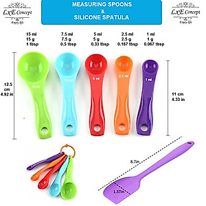 Silicone Butter Mold Set Purple - Holds 8 Tablespoons, 4oz Standard Butter Stick Size, Large Cavity Butter Maker, Non-Stick Butter Tray & spatula, measuring spoons, Ideal For Herb Butter, Brownie Cake