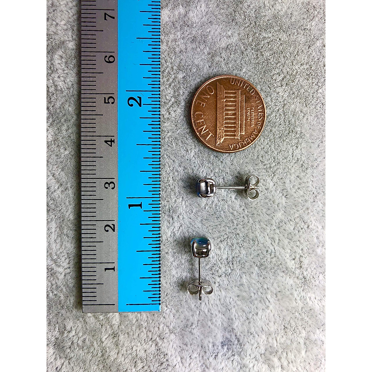 Australian Triplet Opal Earrings - Dainty Australian Opal Triplet Earrings in White or Yellow Gold Plated on Sterling Silver Women's Jewelry