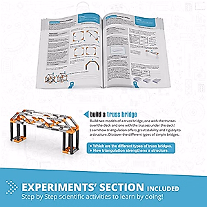 Engino- STEM Toys, Buildings & Bridges, Construction Toys for Kids 9+, Educational Toys, Gifts for Boys & Girls (9 Model Options), STEM Kit for Learning