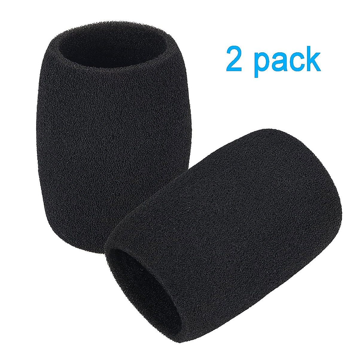 Pop Filter Compatible with Shure BETA 87A - Microphone Foam Covers for BETA 87C, SM87A, SM86, SM85 Mic Like A85WS by YOUSHARES (2pcs)